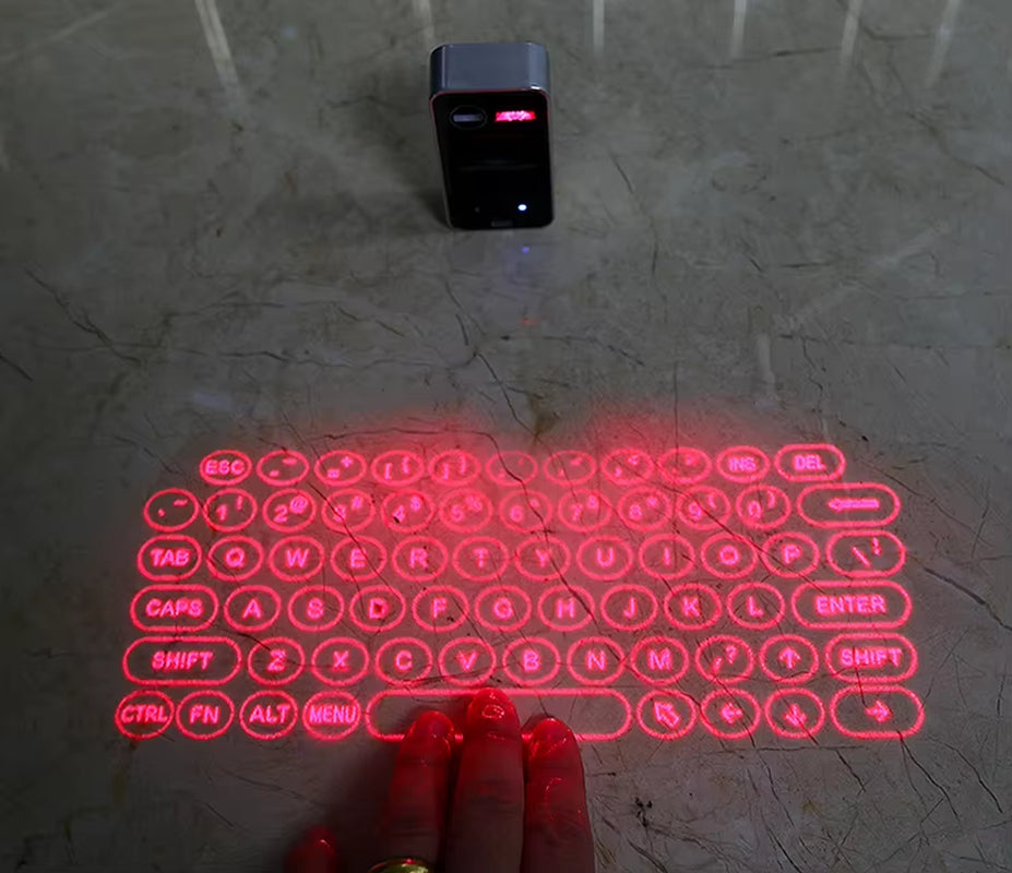 Mini Bluetooth Laser Projection Keyboard – Virtual - Tekk Portal ...